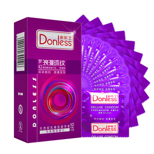 多乐士(DONLESS)避孕套男用安全套超薄梦幻浪漫环纹成人情趣用品-阿里巴巴