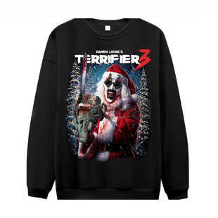 Terrifier 3 Horror Movie Merch Halloween Cosplay Christmas-阿里巴巴