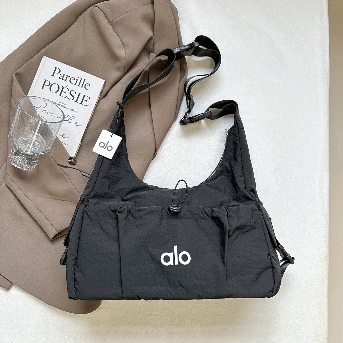 外单休闲帆布上课通勤托特包女大容量百搭新款夏季百搭流行单肩包-阿里巴巴