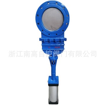 气动刀型闸阀 PZ673X-16C DN200 纸浆阀 硬密封耐磨铸钢-阿里巴巴