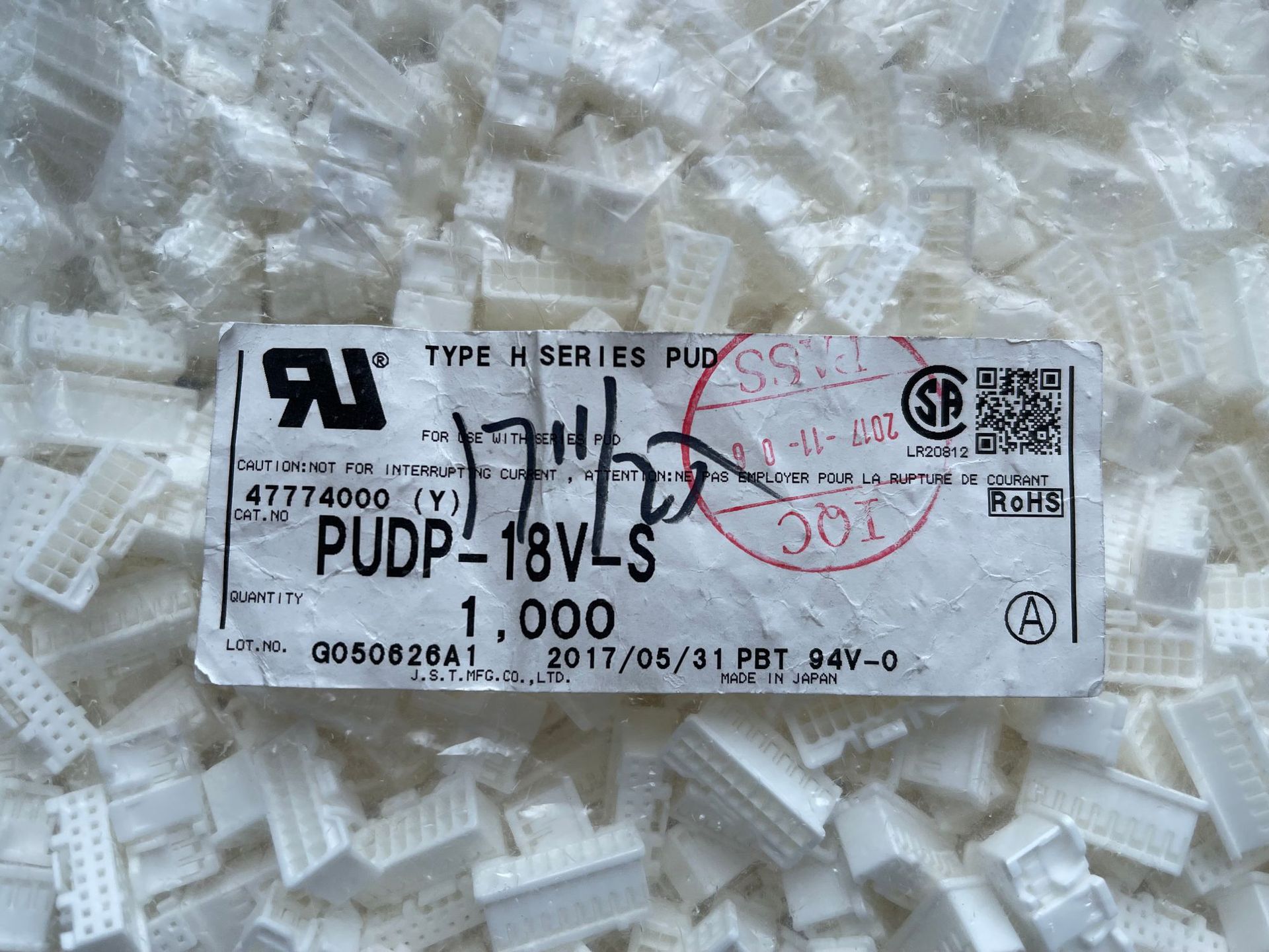 现货供应 JST PUDP-18V-S-阿里巴巴