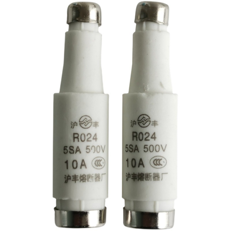 R024 沪丰 陶瓷保险丝管RO24 5SA 500V 2A 4A 6A 10A16A20A熔断芯-阿里巴巴
