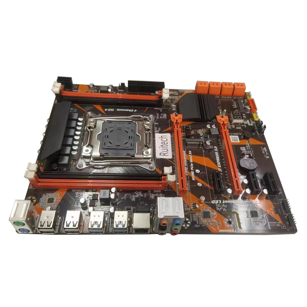 全新四通道X99 D4原芯片C610 C612主板DDR4工作室游戏多开套装-阿里巴巴