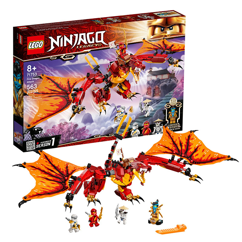 LEGO 乐高新品 71734凯的刀锋旋转轮战车71749命运赏赐号之战玩具-阿里巴巴