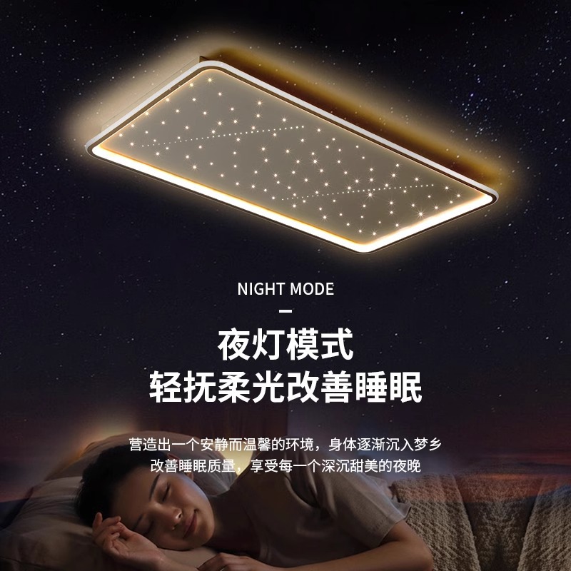 Tusmo Kart. Starry sky, lights for living room, ultra thin lamp ...