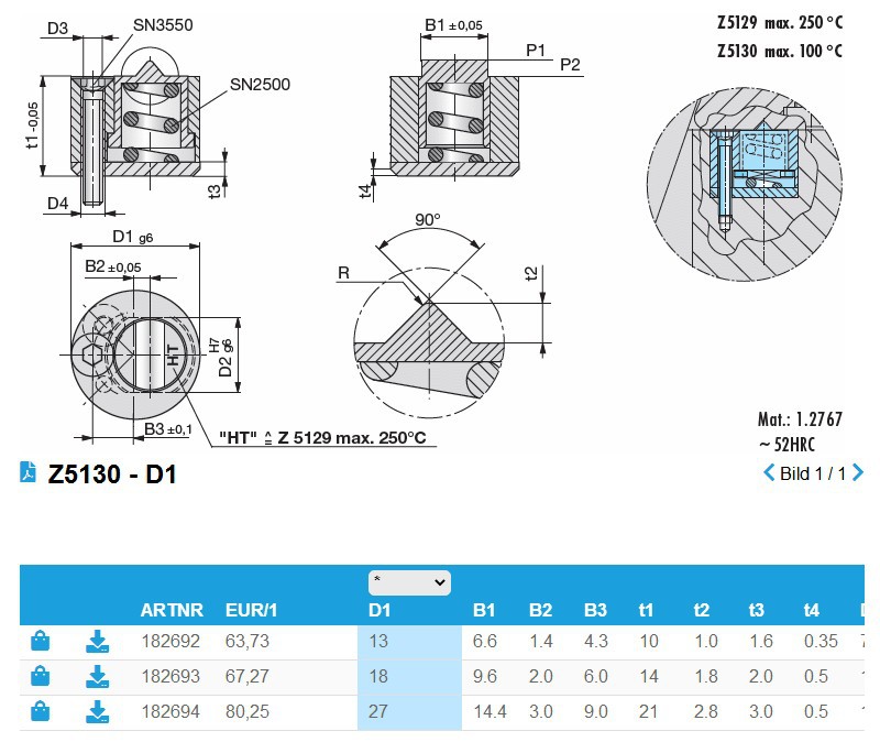 出口模专用量德国STRACK限位夹Z5130-13-阿里巴巴