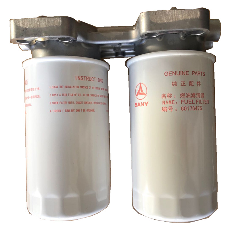 三一SY245H挖掘机燃油滤芯座60214347 原厂D06FR发动机燃油滤芯座-阿里巴巴