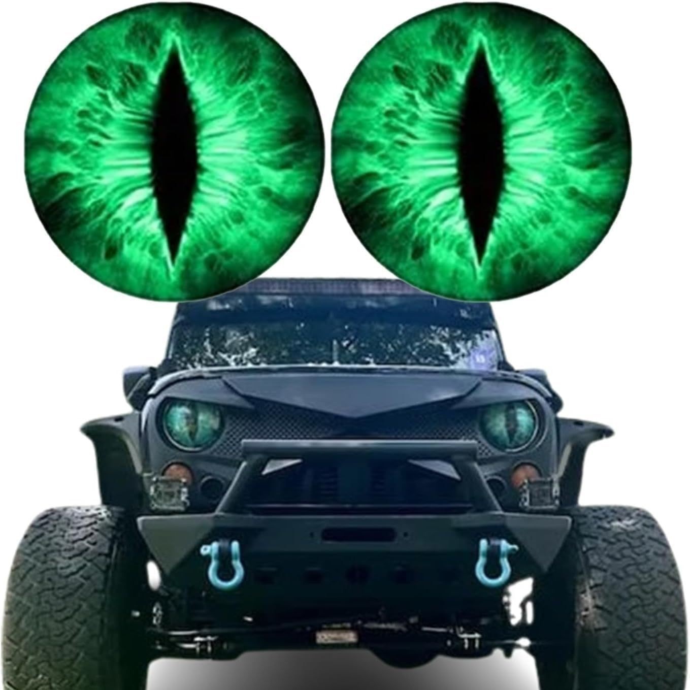 Cross Border Beast Eyes Headlight Decals Beast Eye Car Sticker Off Road ...