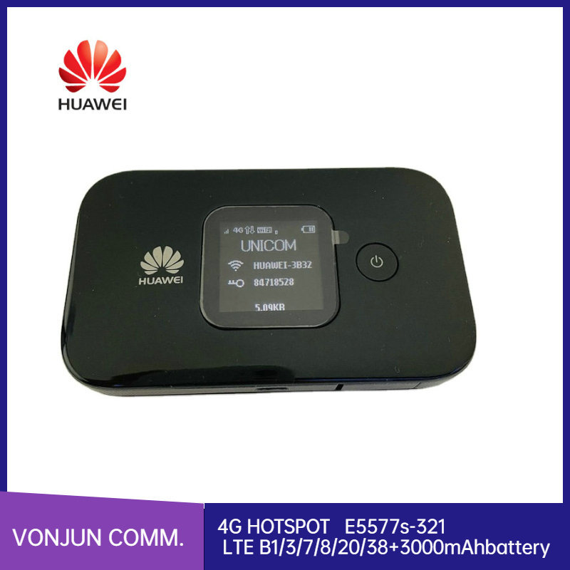 华为E5577 电信联通4G 插卡随身WIFI 移动路由E5577s-321 适用-阿里巴巴