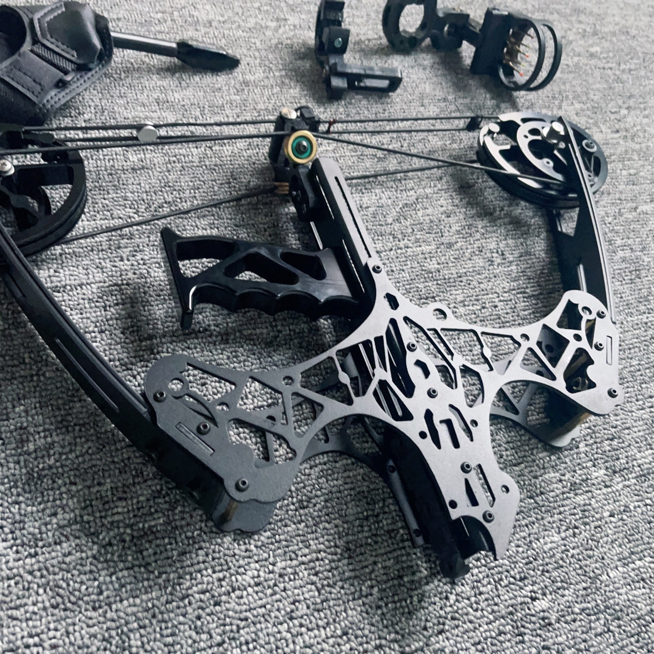 Wholesale small dual-purpose composite bow archery mini steel ball bow ...