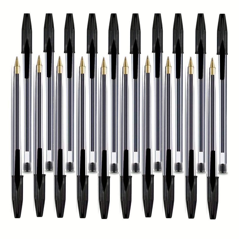 Writing Instruments Correction Supplies 黑色圆珠笔套装中号笔-阿里巴巴