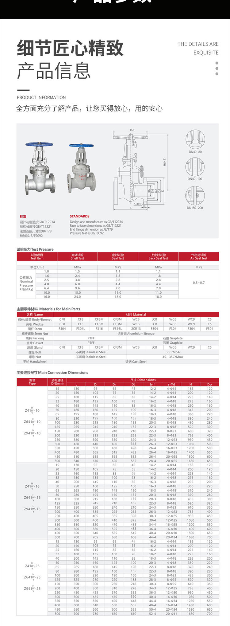 法兰不锈钢铸钢手动明杆供暖暗杆闸阀 Z45H-16C 国标阀门温州工厂-阿里巴巴