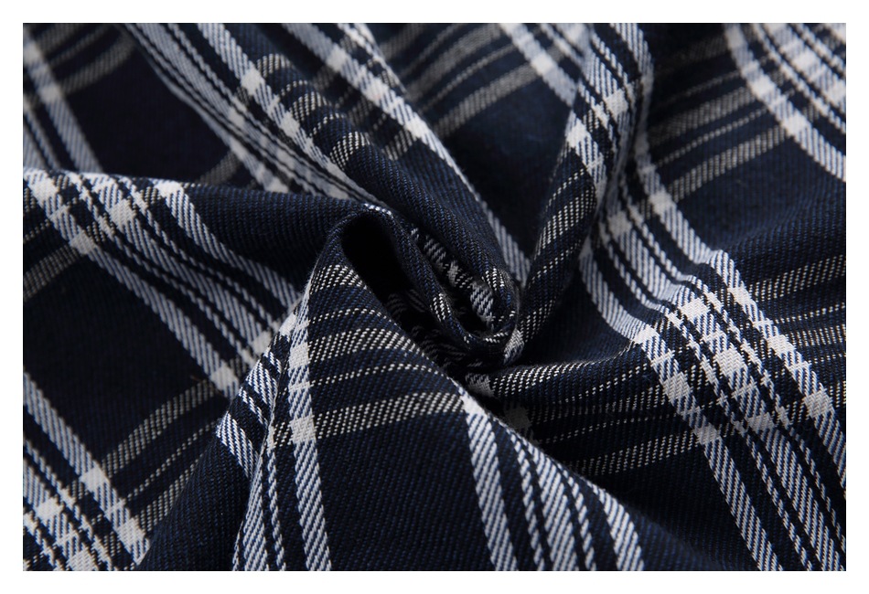 NotBrand国潮日系复古衬衫男士百搭休闲拼接格子长袖衬衣CS94114-阿里巴巴