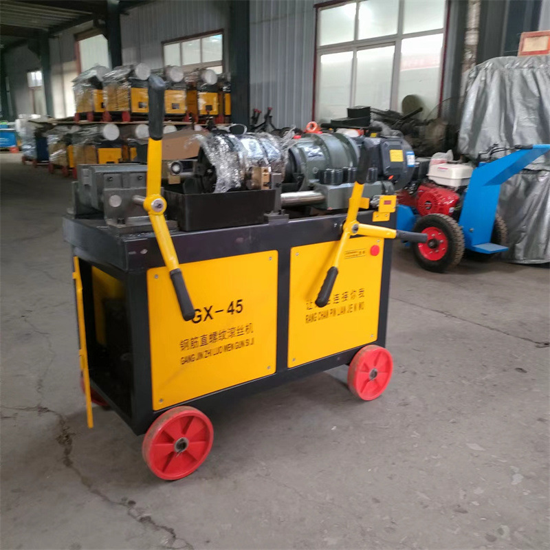 钢筋直螺纹滚丝机 全自动电动钢筋套丝机 40型钢筋剥肋滚丝机-阿里巴巴