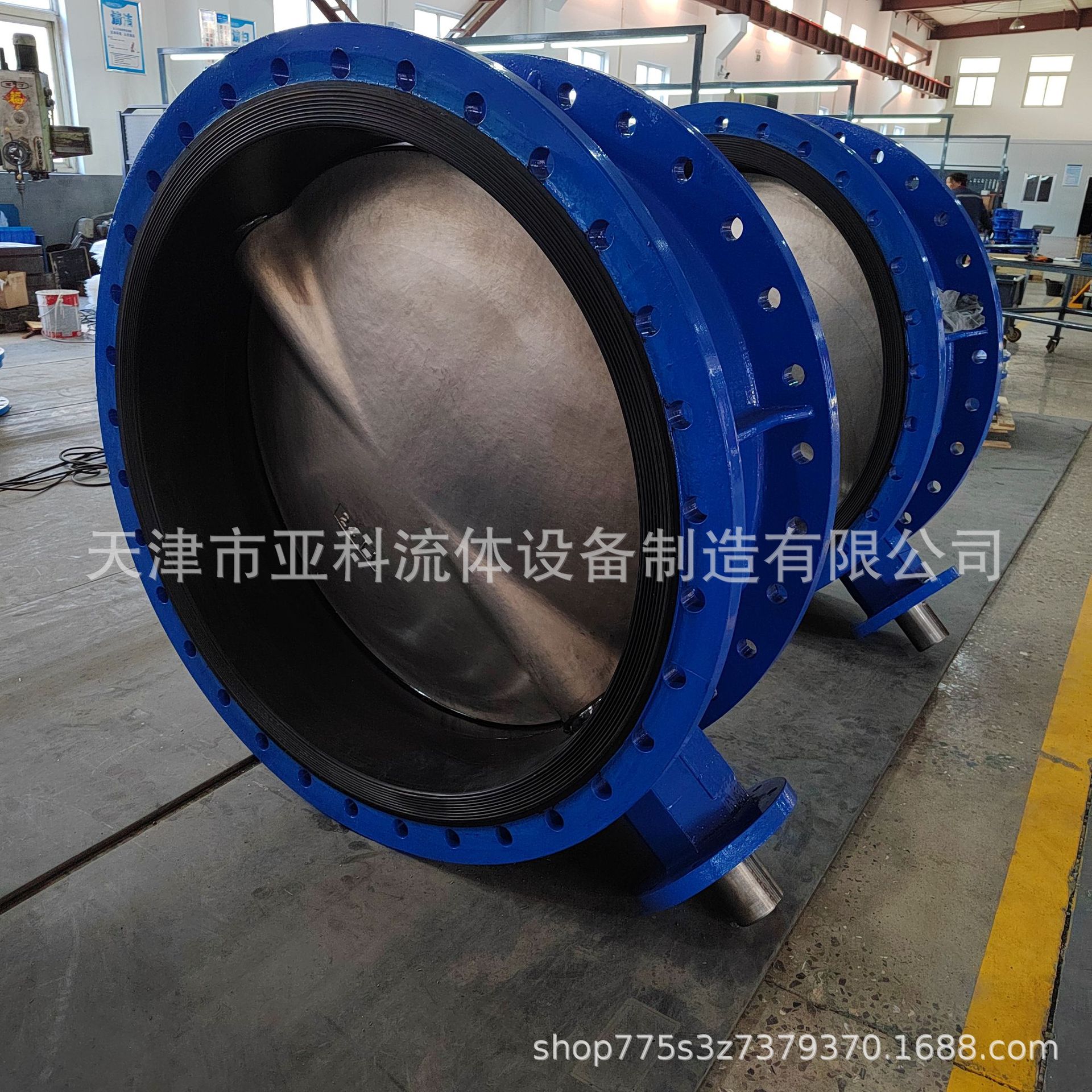 DN1200大口径球墨铸铁蜗轮法兰蝶阀D341X-16Q-阿里巴巴