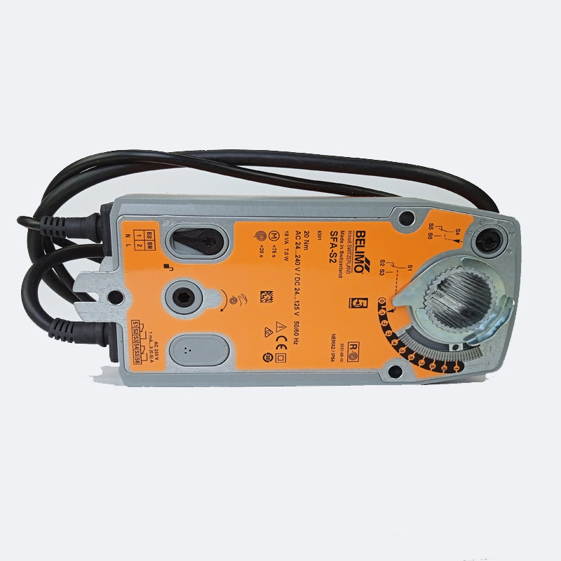 搏力谋SFA-S2/LF24-S/NFA/EF230A-S2/EF24A-SR弹簧复位风阀执行器-阿里巴巴