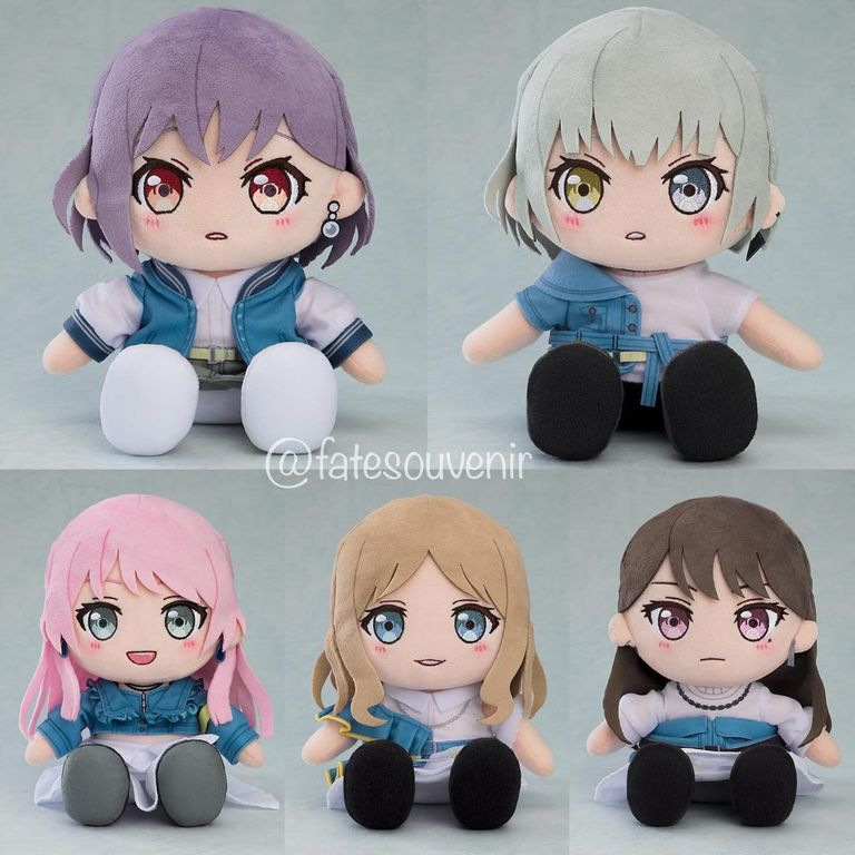 跨境新款GSC mygo千早爱音高松灯要乐奈毛绒玩偶公仔-阿里巴巴