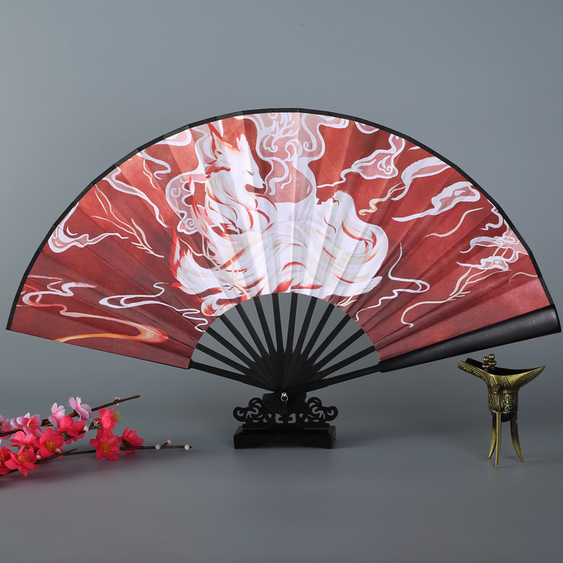 Ancient Chinese Folding Fan Female Chinese Warrior fairy princess ...