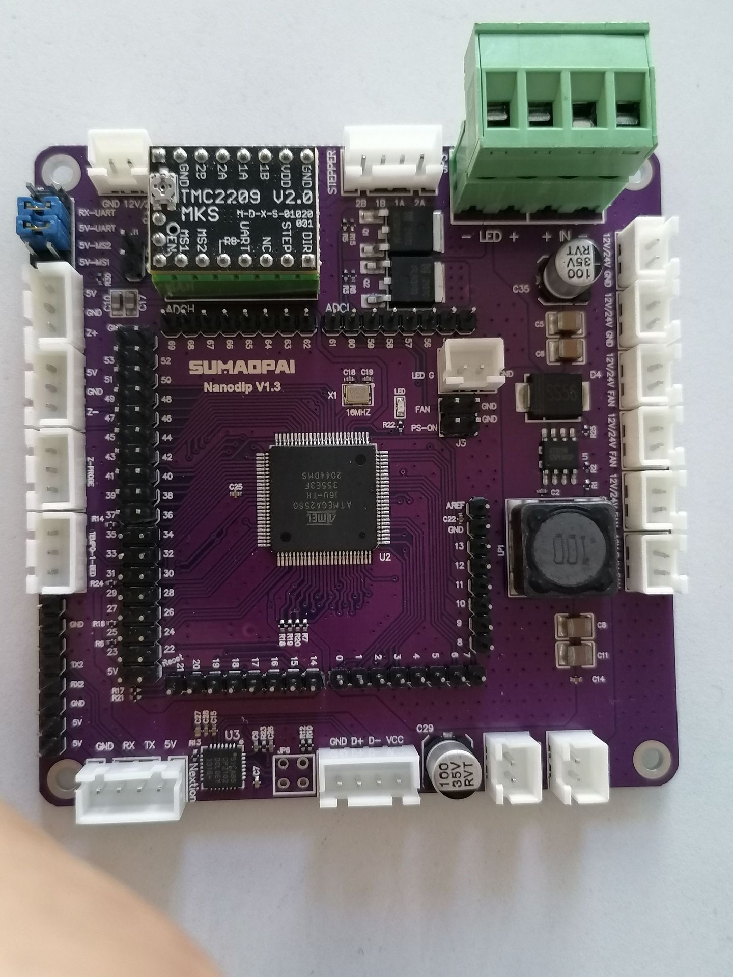 3d打印机主板LCD/DLP光固化UV光敏树脂NANODLP官方DIY控制板V1.3-阿里巴巴