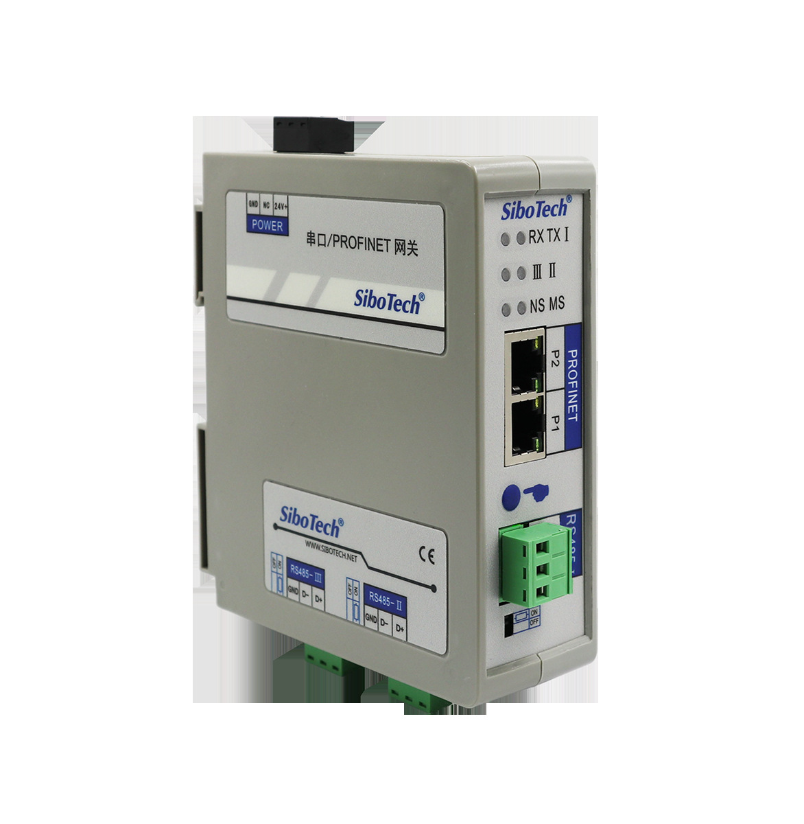 串口（三路隔离)转PROFINET网关TS-180-阿里巴巴