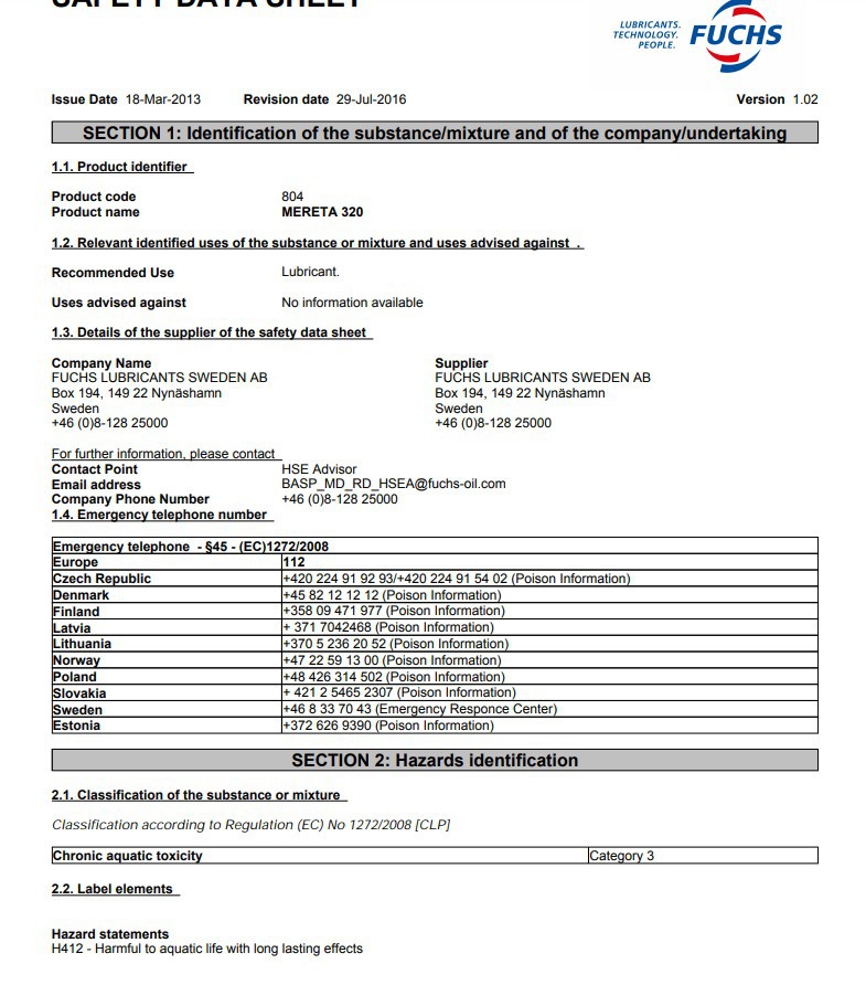 德国 福斯FUCHS Mereta 32 46 68 100 150 220 320 460 680 1000-阿里巴巴