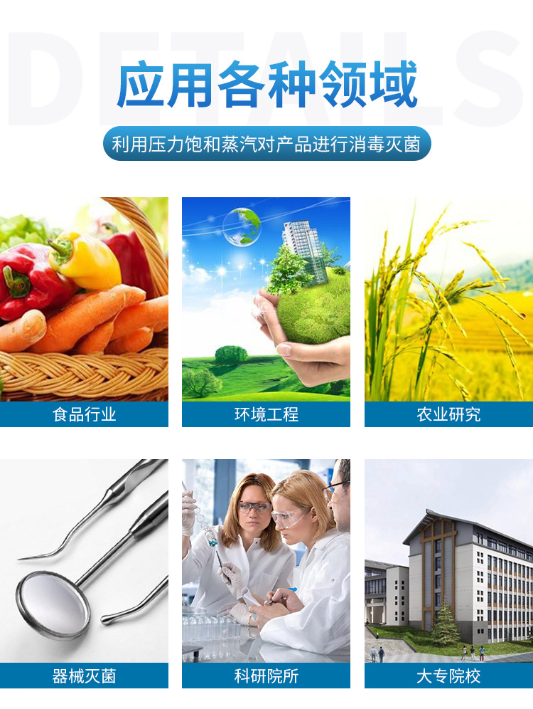 上海博迅高温高压蒸汽灭菌锅BXM-30R/60BE/YXQ-50SI灭菌器消毒锅-阿里巴巴