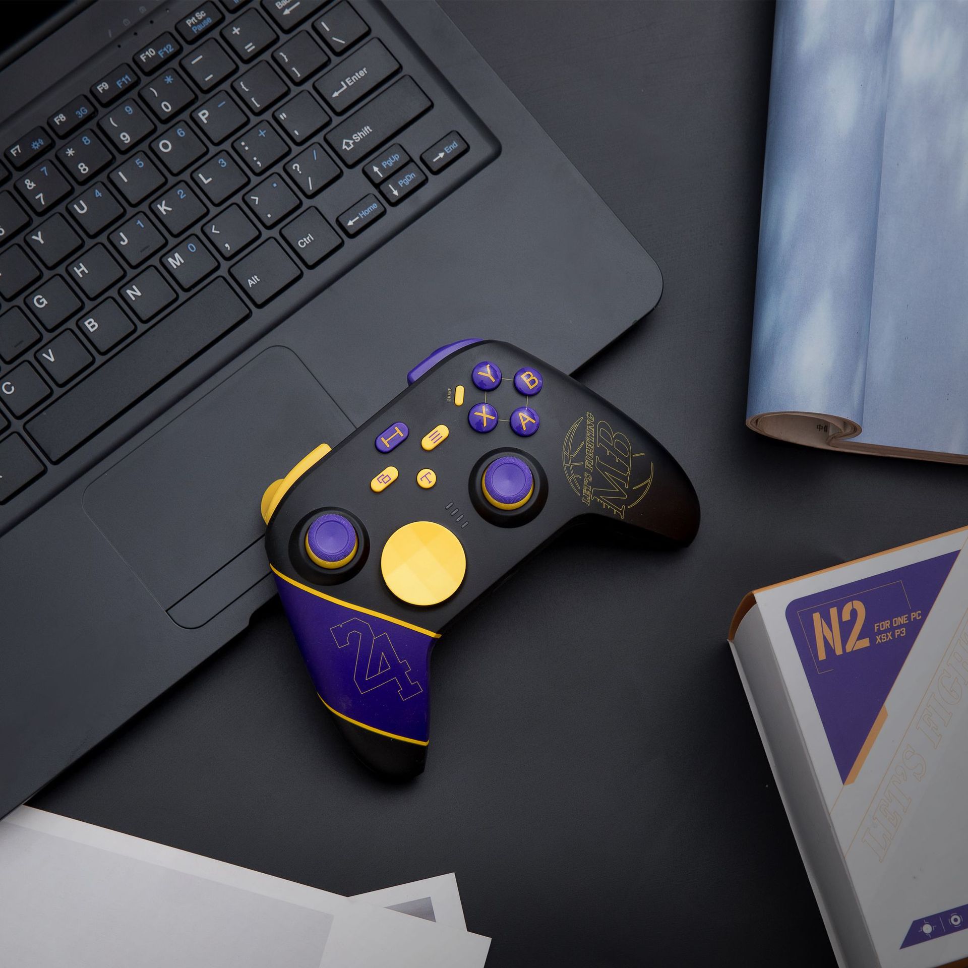 N2 2.4G无线手柄适用XBOX/XSX主机 PC/P3主机xbox one N2无线手柄-阿里巴巴