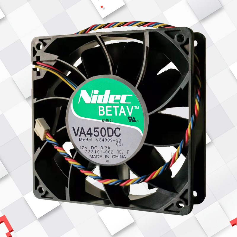 Nidec V34809-90 12cm 12038 12V 3.3A暴力服务器工业散热风扇-阿里巴巴