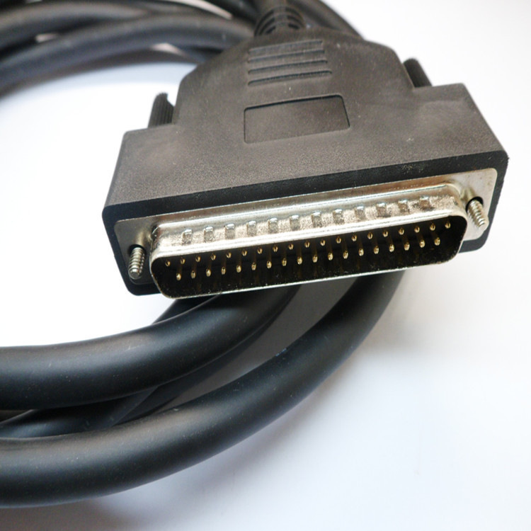 批量生产弯头D-SUB 44P连接线束 纯铜三排44针高密度HDB串口线-阿里巴巴