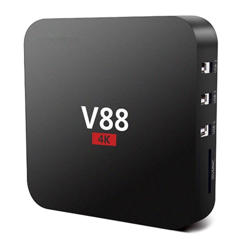 V88厂家直销高清4K网络播放器 RK3228 子tvbox TVBOX现货5G机顶盒-阿里巴巴