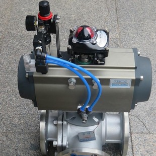 T型气动三通球阀Q645F-16C、气动球阀、L型气动阀门电动三通球阀-阿里巴巴