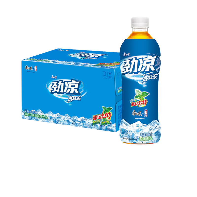 康师傅劲凉冰红茶500ml*15瓶整箱饮品饮料夏季茶饮料-阿里巴巴