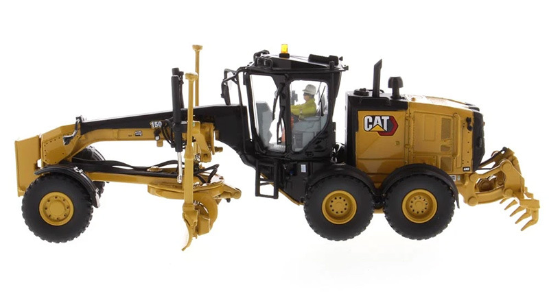 DM卡特工程车 CAT 1/50 150 Motor Grader 平地机合金模型 85667-阿里巴巴
