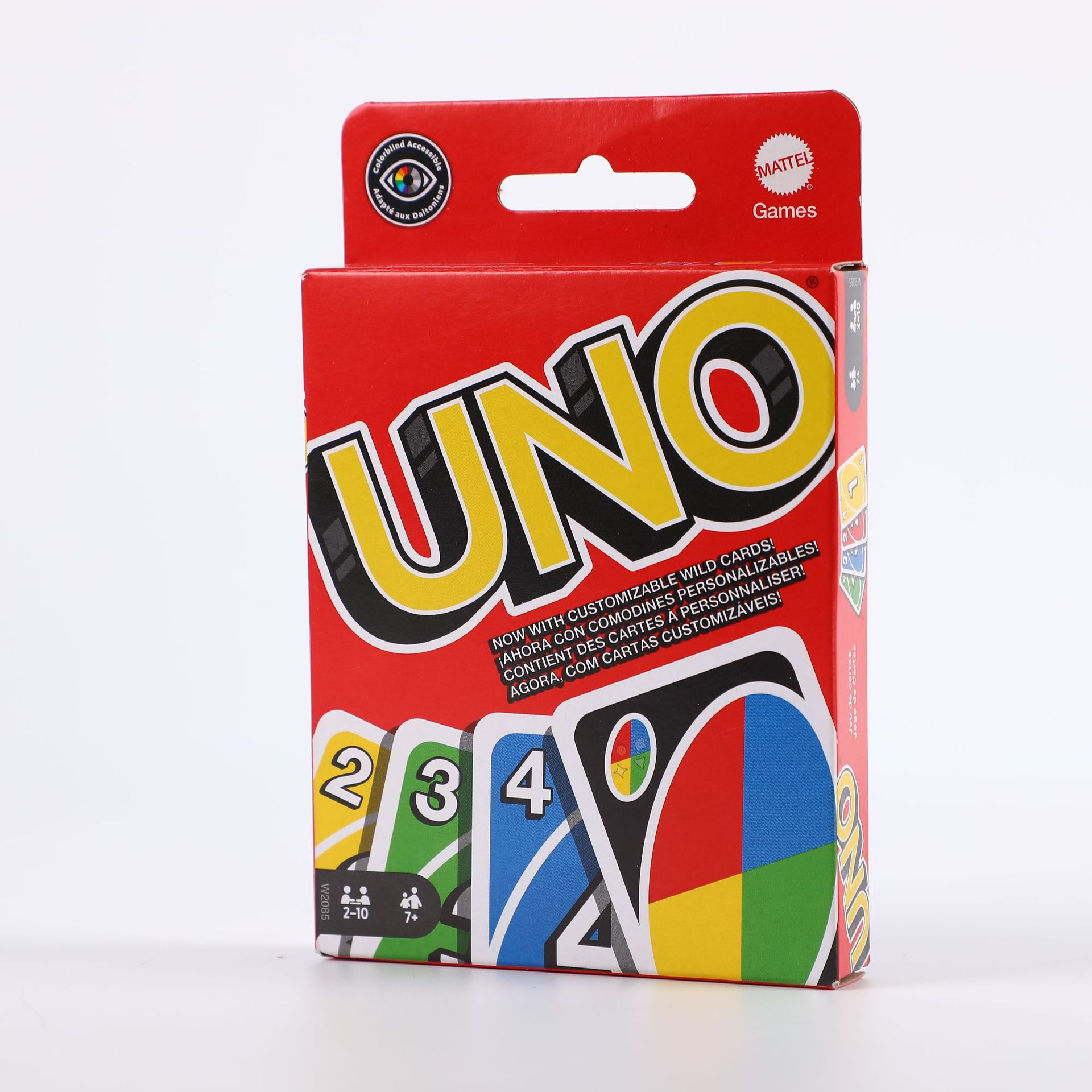 UNO正版授权经典色盲款派对桌游扑克牌优诺纸牌多人聚会游戏扑克-阿里巴巴