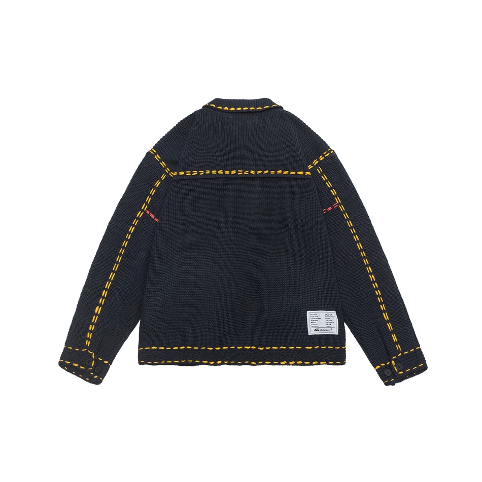 MEDAIGUAL复古高级感小香风毛衣男女针织开衫秋冬外套针织衫JK90-阿里巴巴