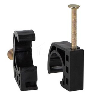 Half Clamp J-Hook with Nail Pex Tubing Pipe Support J clamp-阿里巴巴