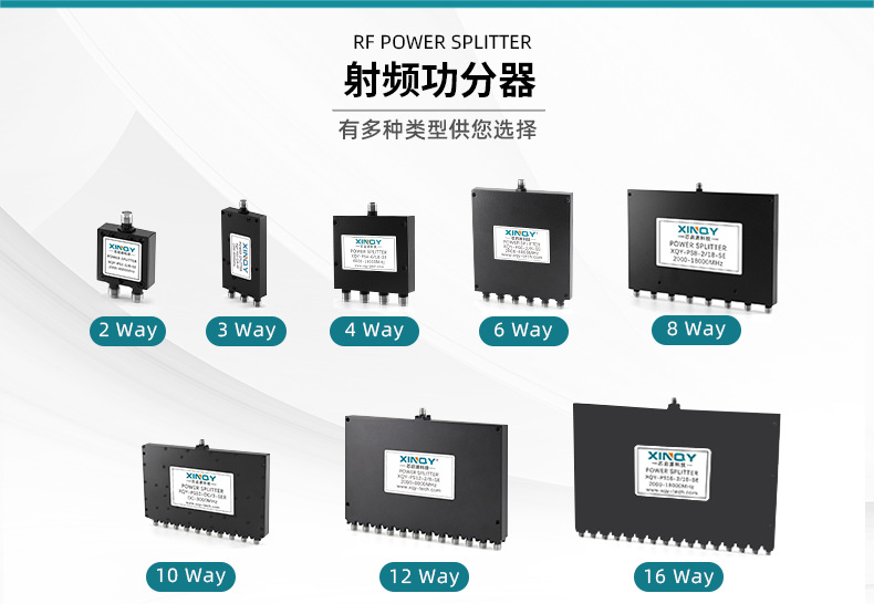 XINQY N头射频微带功分器 4路同轴信号功率分配器 0.5-6G功分器-阿里巴巴