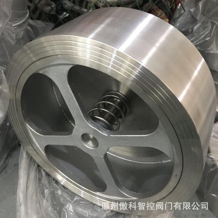 H71W-16P 对夹式止回阀 H71W 不锈钢止回阀DN50不锈钢立式止回阀-阿里巴巴