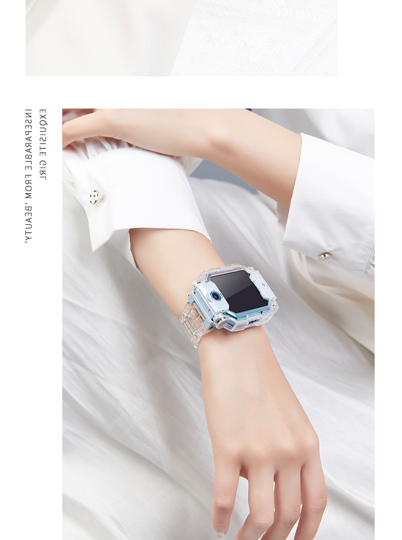 适用小天才电话手表表带Z9印花保护壳Z8/Z7S表套D2/Z6/Z1外壳配件-阿里巴巴