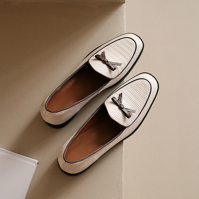 CHIKO Anahi Square Toe Block Heels Loafers Shoes