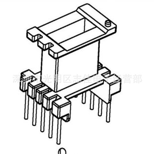 EE13-10高频骨架EE13-10变压器骨架通讯骨架加宽立式5+5针X1302-阿里巴巴