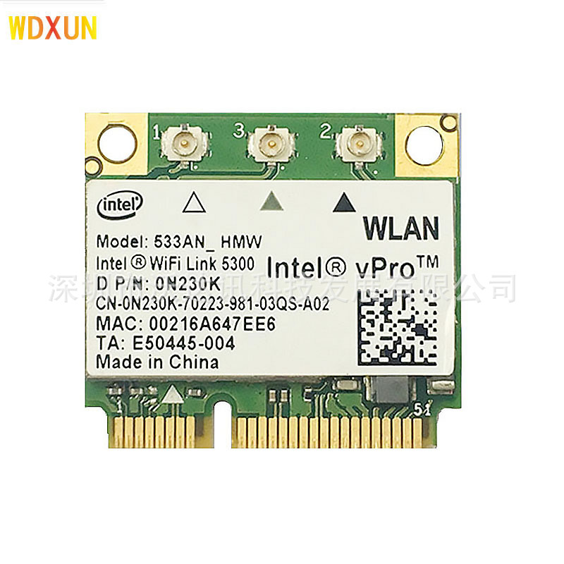 原装5300AGN mini pcie双频5G 450M 笔记本内置无线网卡-阿里巴巴