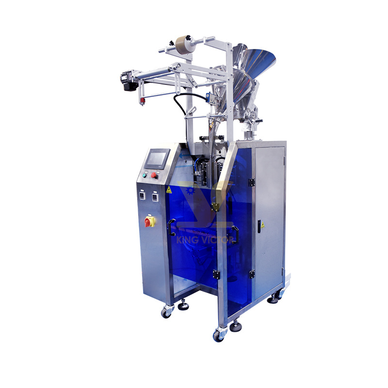 Automatic special-shaped bag small powder filling machine long round ...