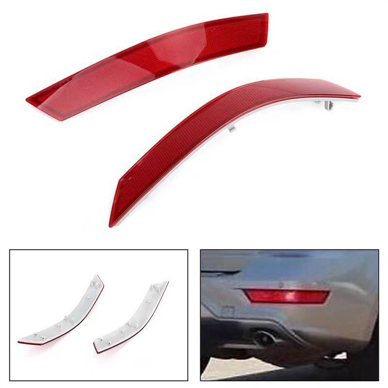 适用于奔驰ML级W164反光片ML320 ML350后杠假灯1648200374跨境-阿里巴巴