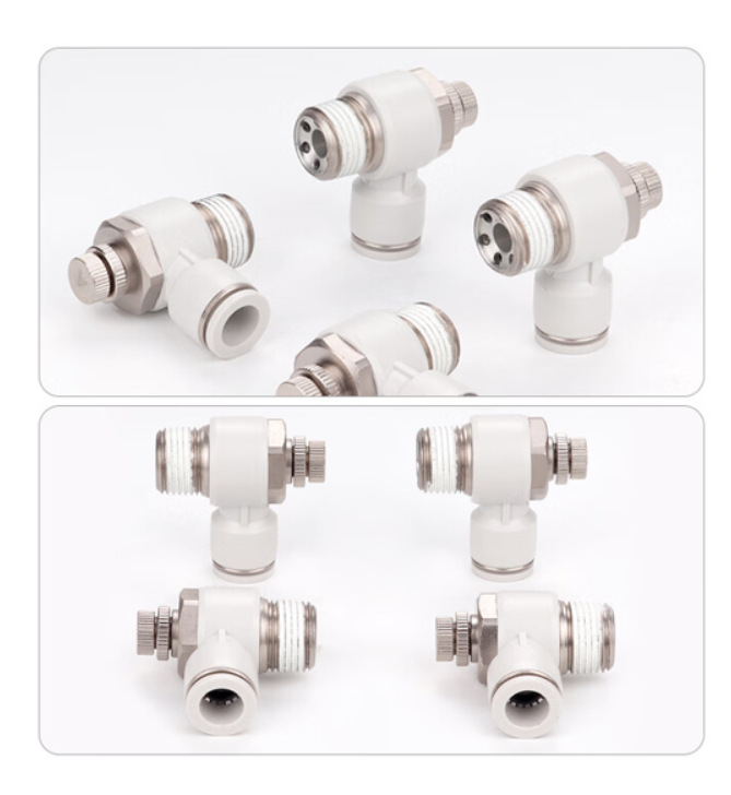 AIRTAC亚德客单向节流阀调速接头ASL/PSL4/6/8/10/12-M5/01/02/03-阿里巴巴