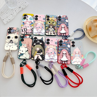 适用华为nova11se手机壳BON-AL00手腕绳情侣女款硅胶软套个性潮牌-阿里巴巴