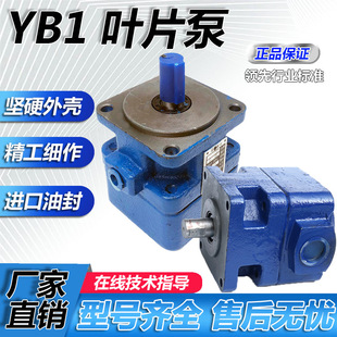 液压YB1叶片泵YB1-10 YB1-6 YB1-16 YB1-50 中高压定量油泵双联泵-阿里巴巴