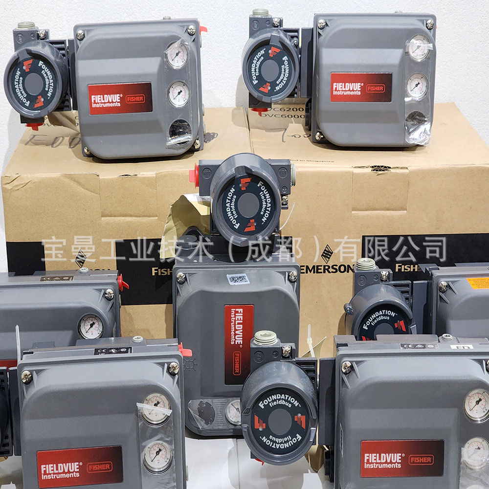 Fisher费希尔DVC6200HC版阀门定位器双作用带反馈气动调节阀配件-阿里巴巴