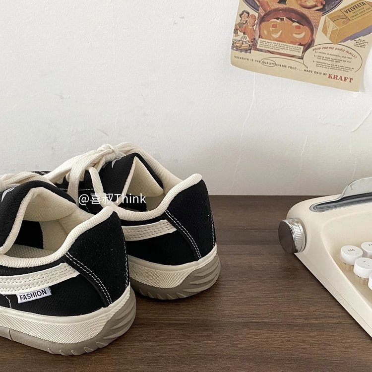 2025春季小白鞋新款韩版ins女学生厚底增高运动板鞋休闲街拍百搭-阿里巴巴