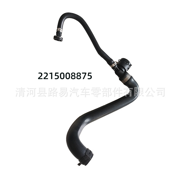2205010482发动机冷却液管 散热器管 水管通风管废气管适用于奔驰-阿里巴巴